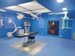 Modular OT – Vighnaharta Super Speciality Hospital